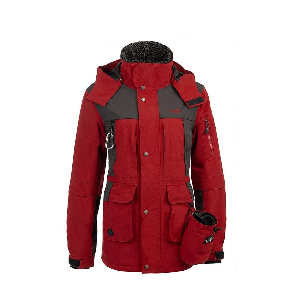 Explore Arrak New Waterproof Original Winter Jacket Lady (Dark Red ...
